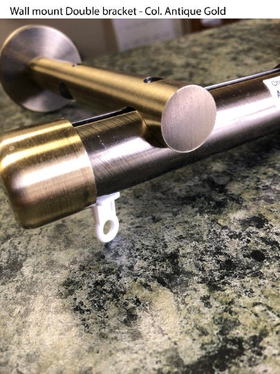 Window Treatment Hardware Wall Mount Bracket for Channel Rod - Etsy