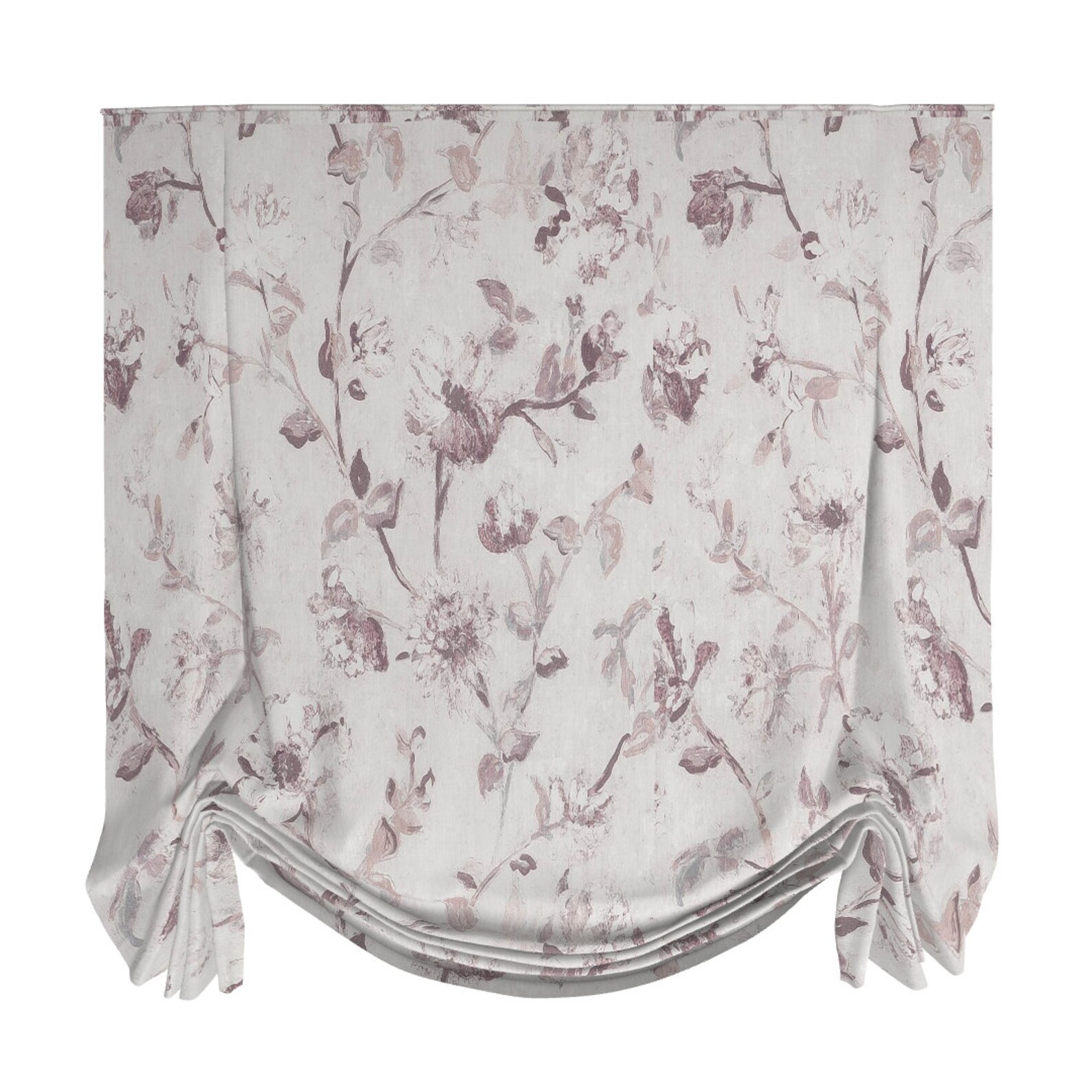 Custom Roman Shade, Tulip Shade "montrose", London Shade, Linen Roman ...