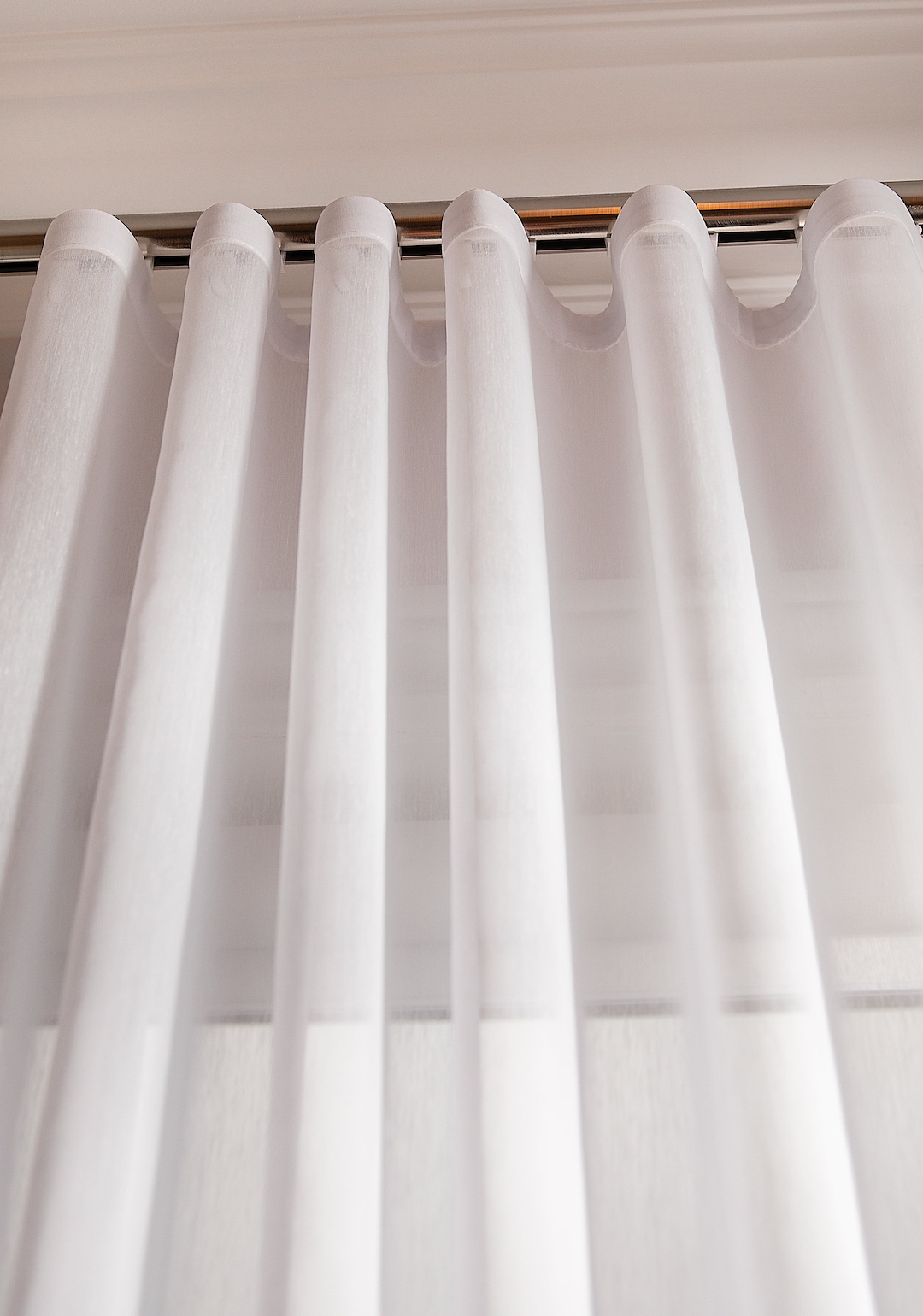 Custom Ripple Fold, "dallas" Fabric, Sheer Curtains, S-fold Style ...