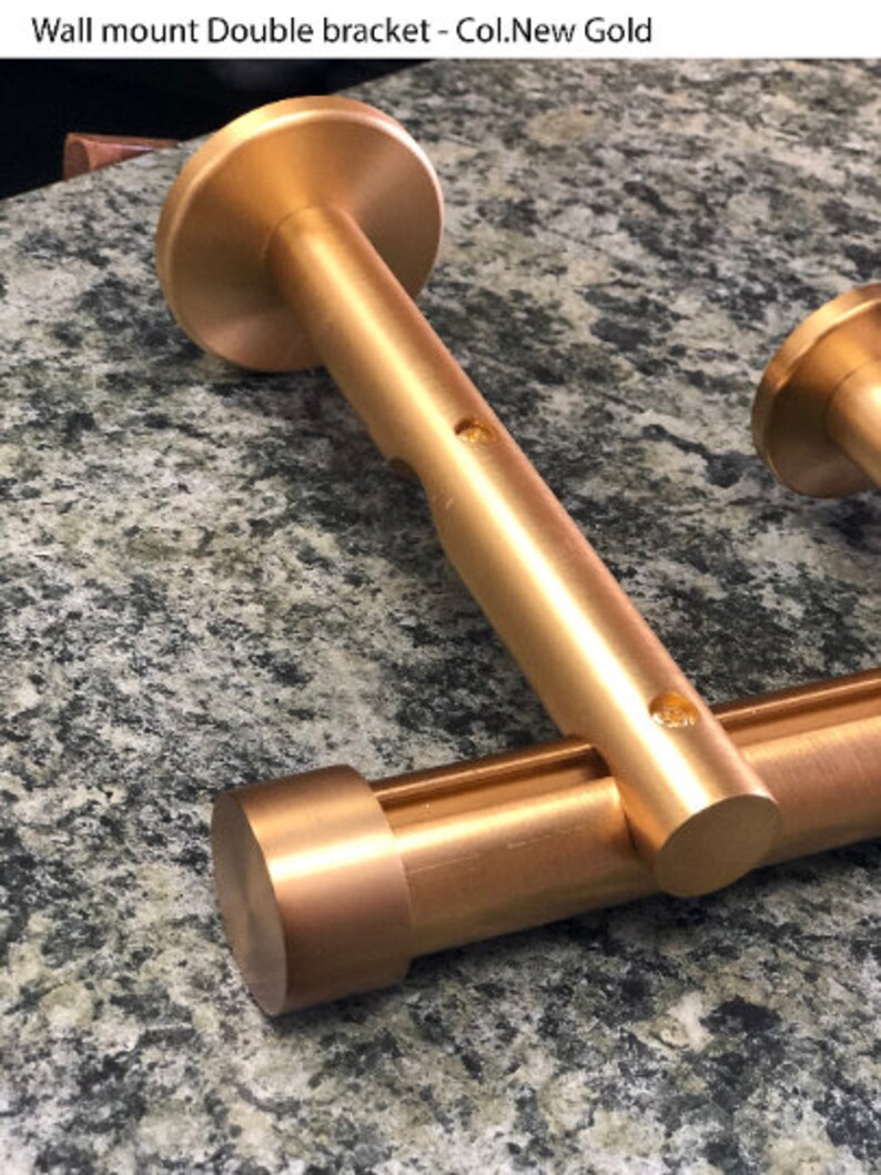 Window Treatment Hardware Wall Mount Bracket for Channel Rod - Etsy