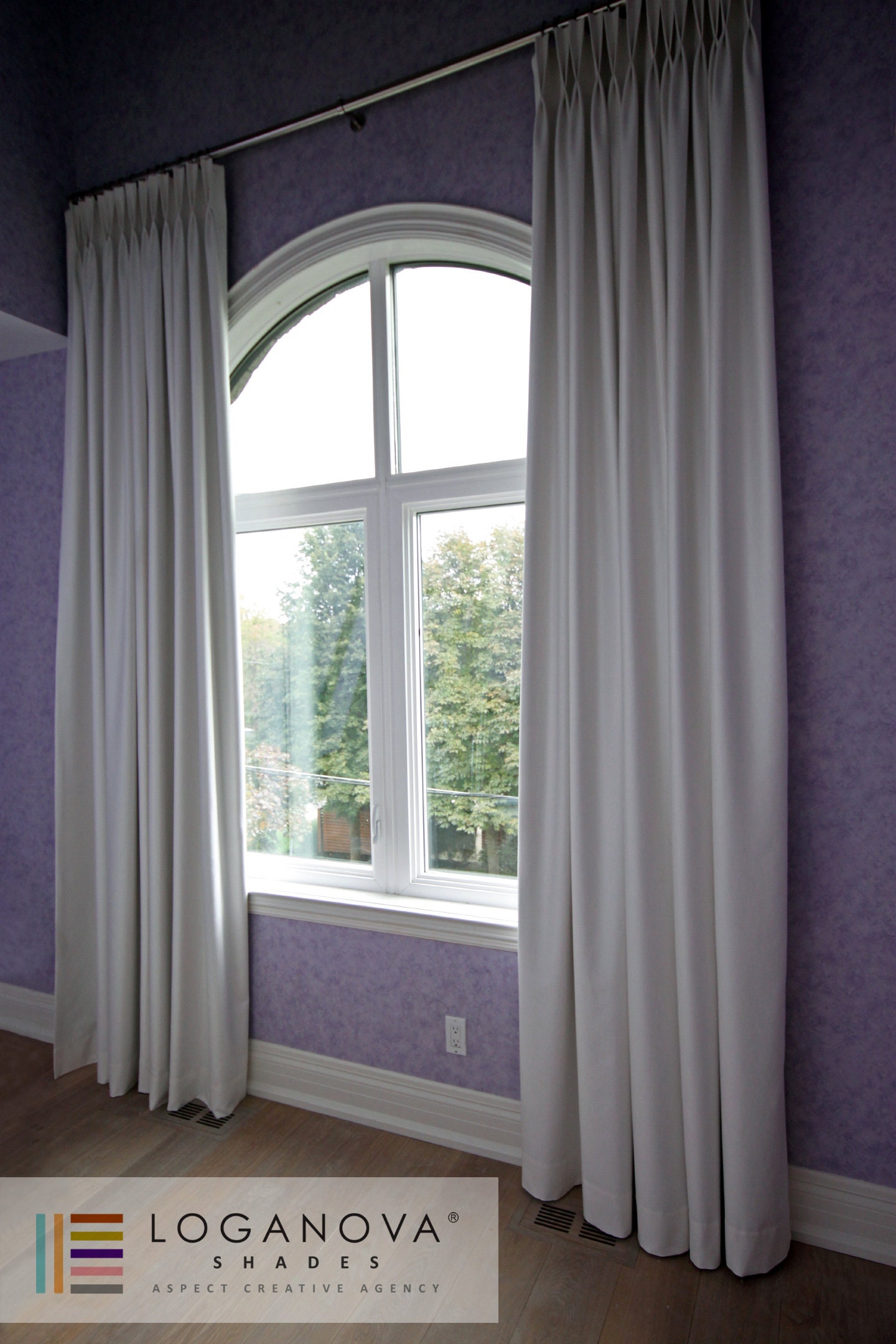 Channel Rod for Pinch/inverted Pleat Style Sheers and Drapery Panels ...