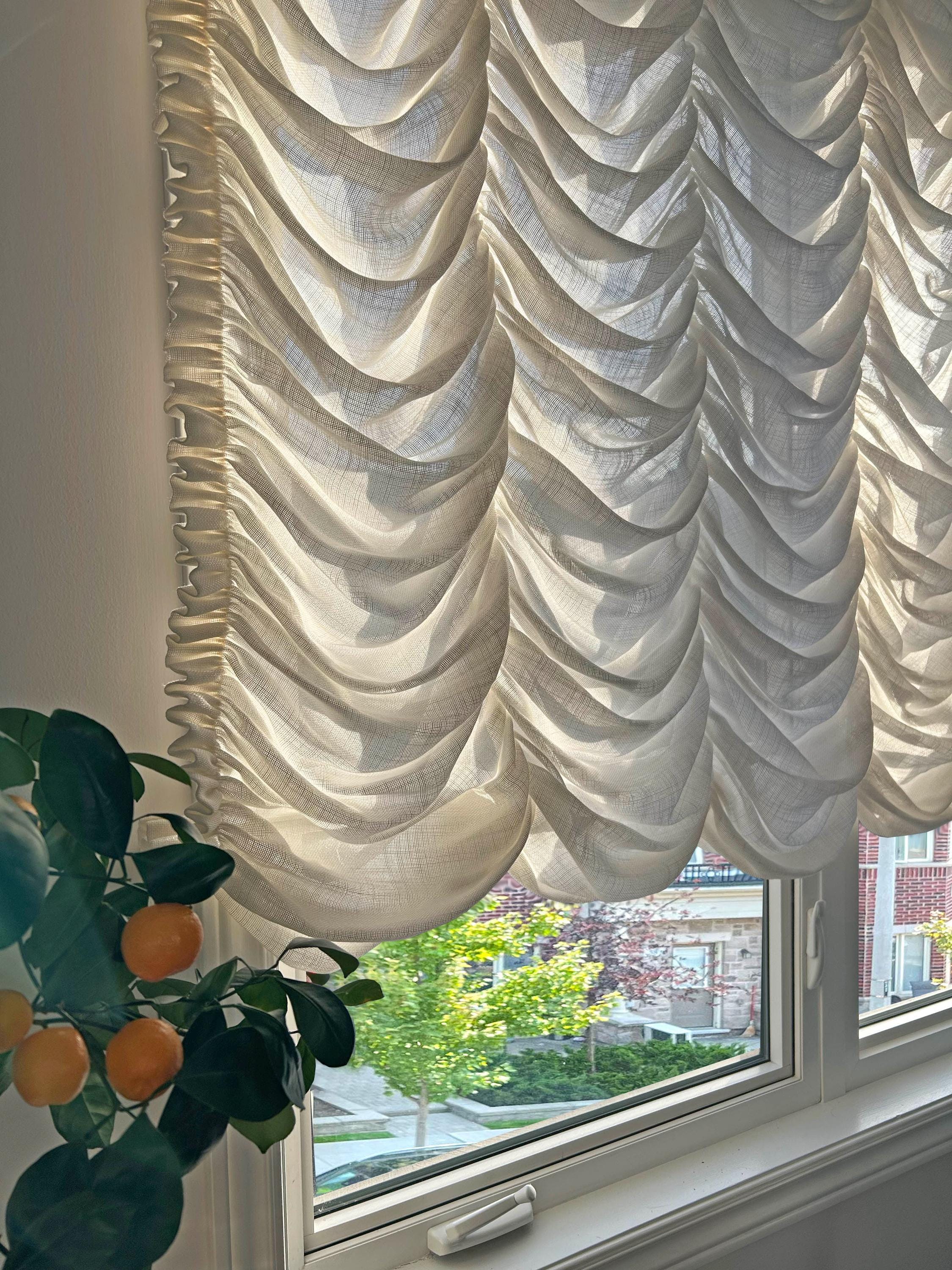 Custom Austrian Shades Porto, French Marquise Shades, French Ballon ...