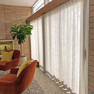 Custom Drapery, Fabric Toronto, S-fold Style, Semi-sheer Drapery ...