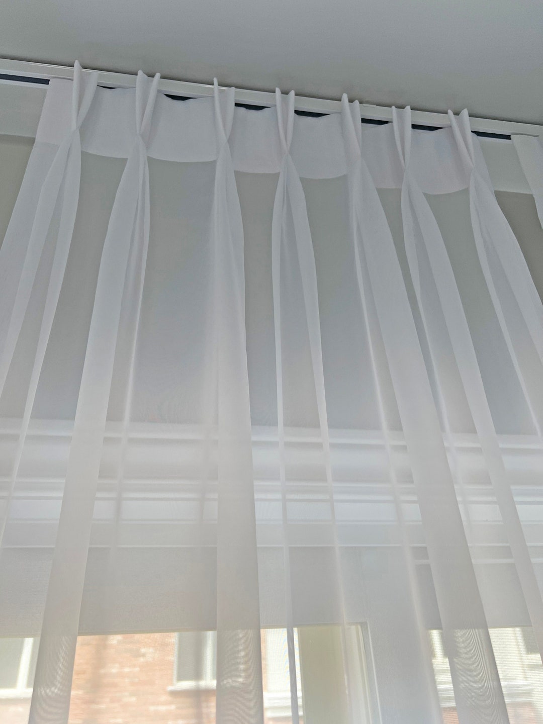 Custom Sheer, Pleated Curtains, "empire Voile" Luxurious Sheer Turkish ...