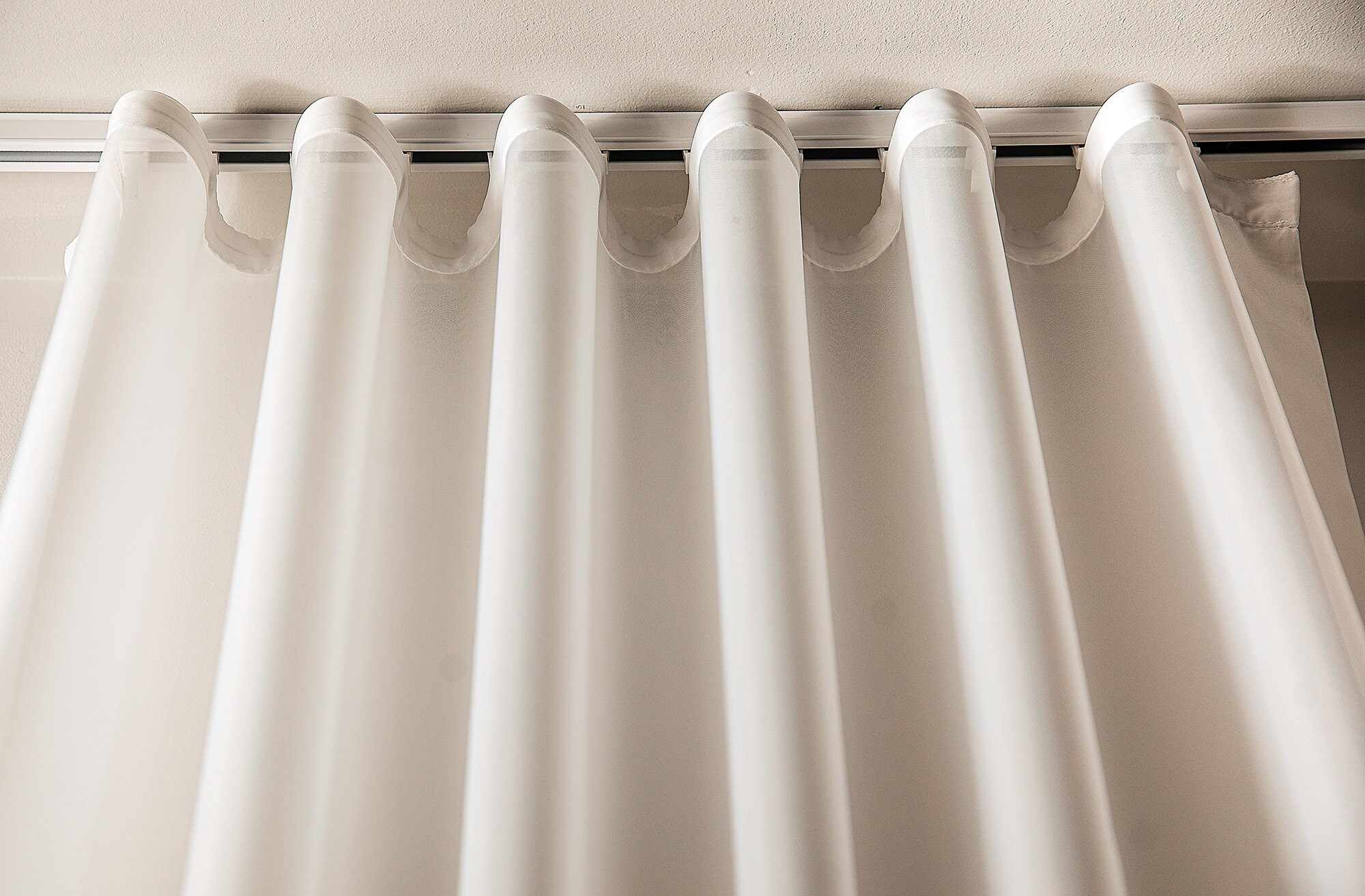 Ripple Fold Style Sheer Curtains empire Voile - Etsy