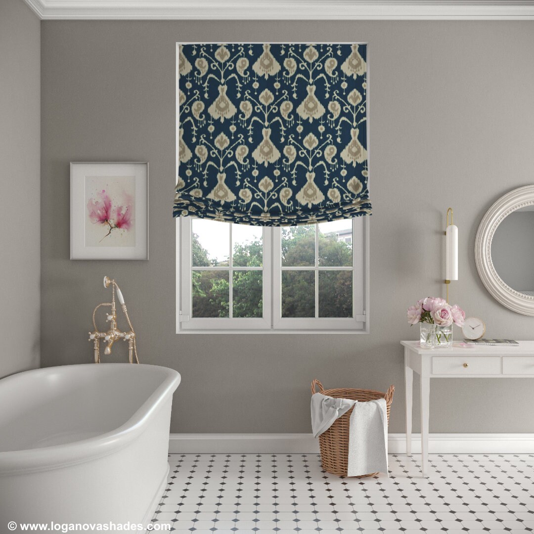 Custom Roman Shade 