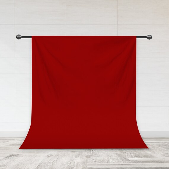 Red Backdrop Solid Backdrop for Photography Polyester Fabric - Etsy