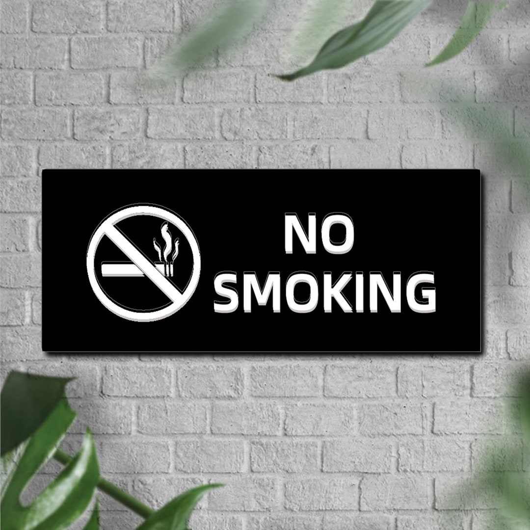 No Smoking Signno Smoking Pictogram Signageno Smoking Area - Etsy Australia