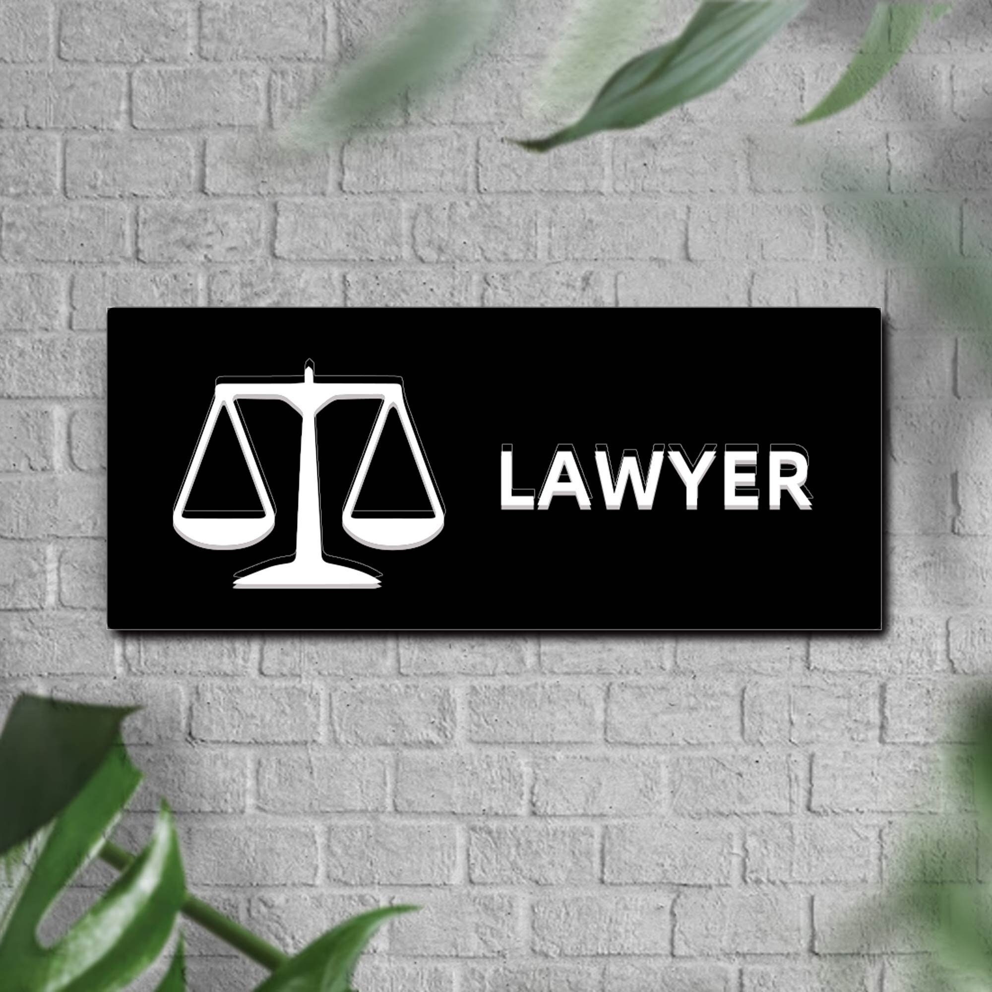 Design Law Firm Signs