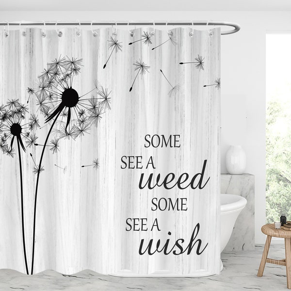 Dandelion Curtain - Etsy