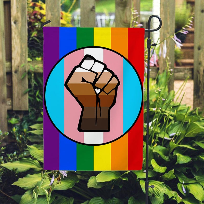 Progress Pride Flag Perfect For Showing Your Pride Community Etsy
