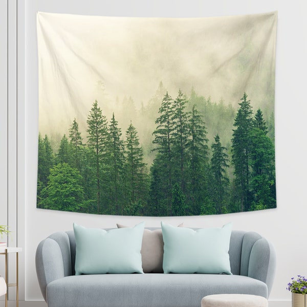 Forest Tapestry - Etsy