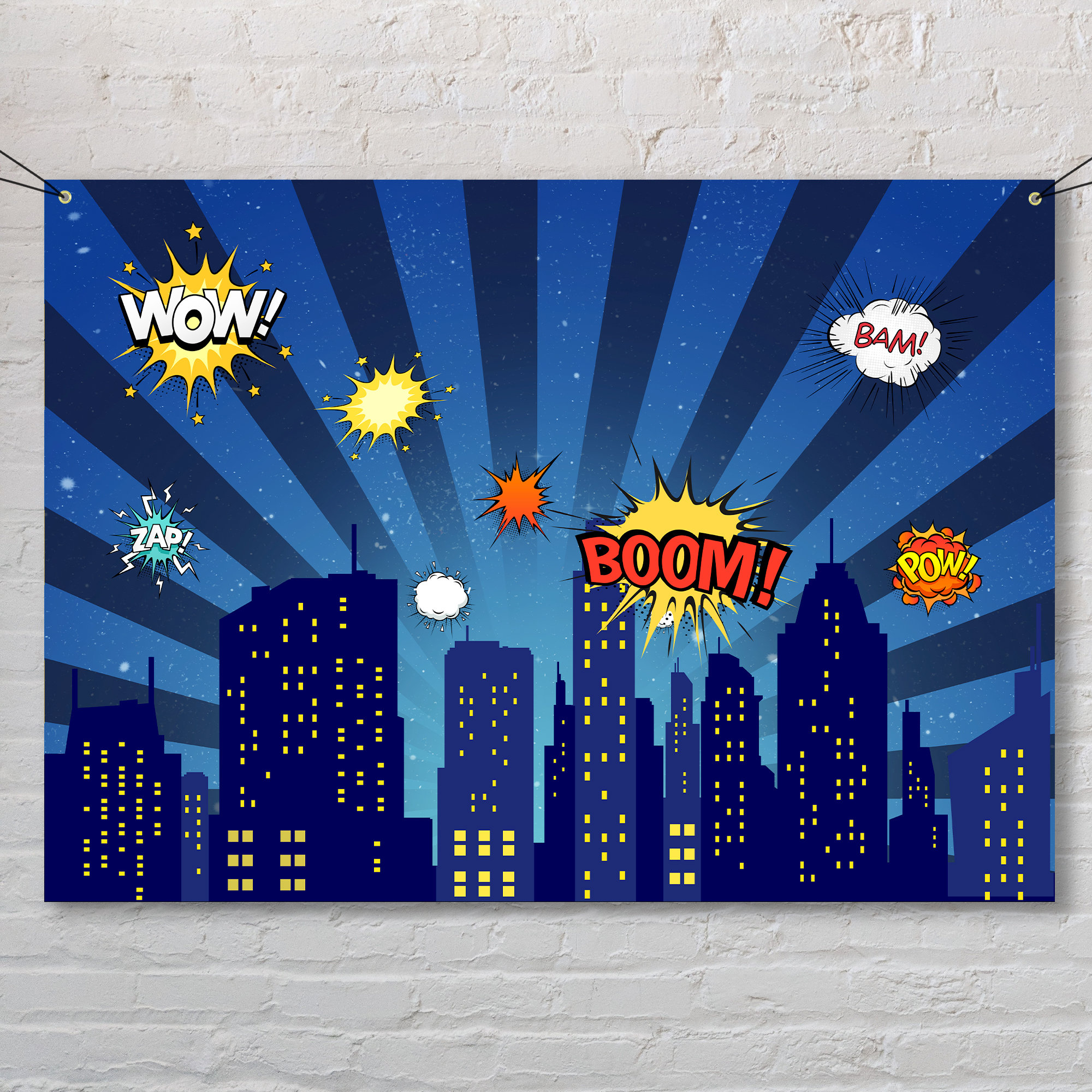 Superhero Backdrop