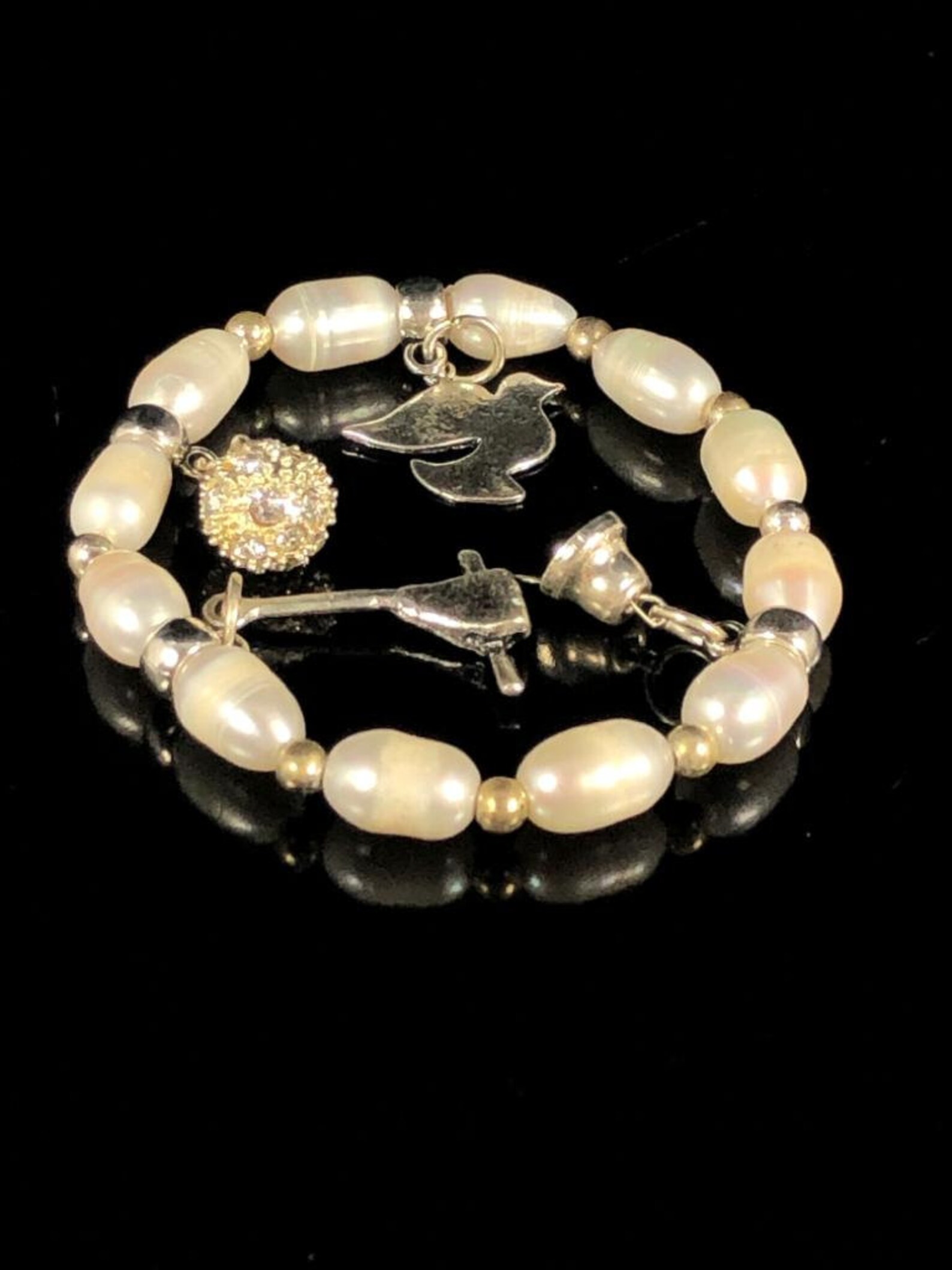 Obatala Bracelet Pulsera De La Obatala Para La Sabiduria Etsy