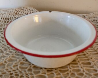 Red Enamelware - Etsy