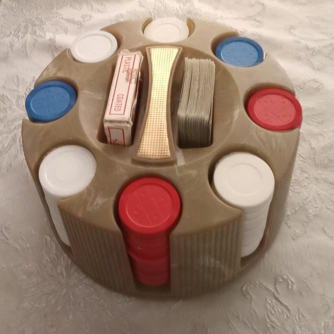 Vintage Bakelite Poker Caddy - Etsy