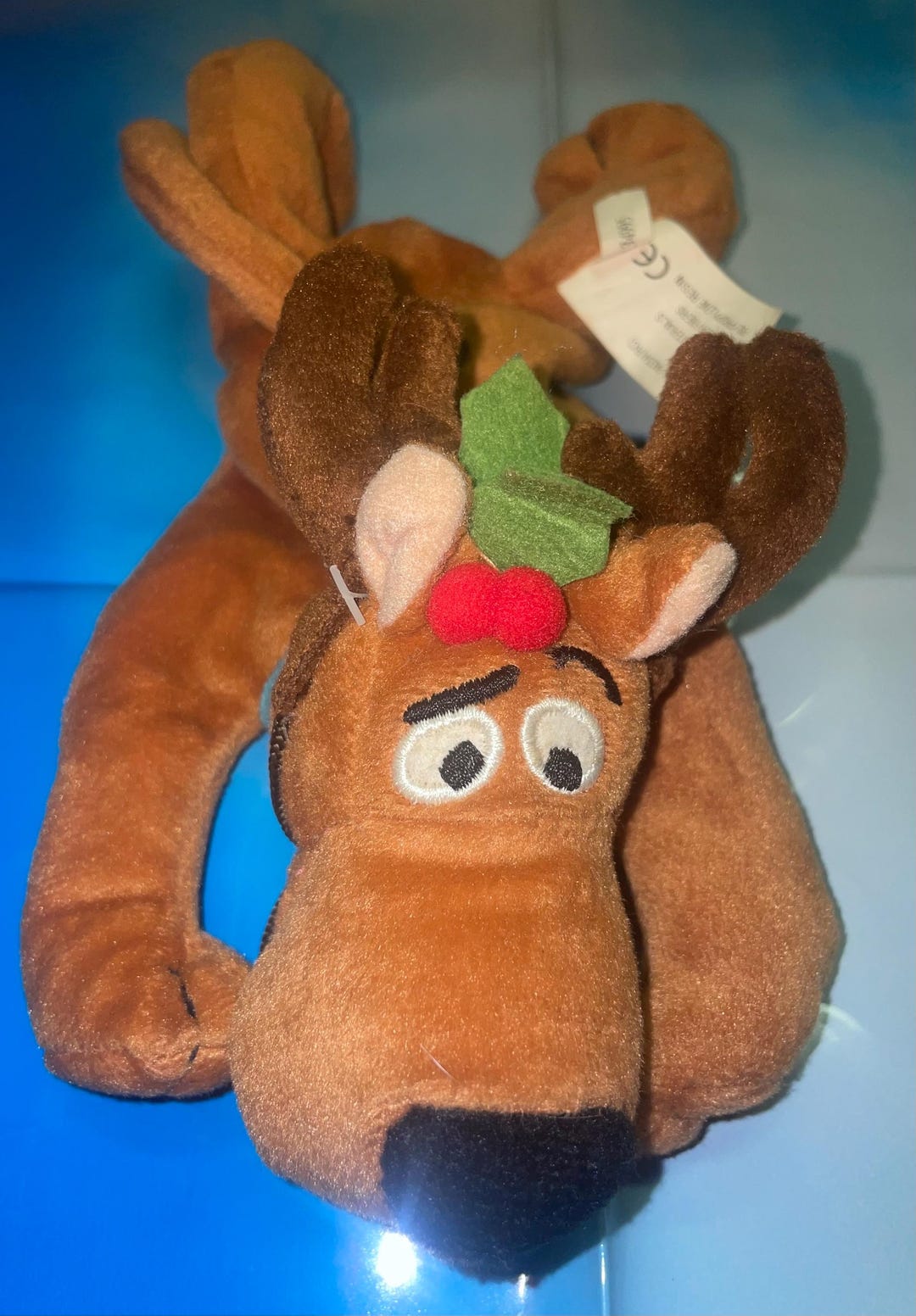 Vintage 1997 WB Studio Store SCOOBY-DOO Dog Christmas Reindeer Antlers ...