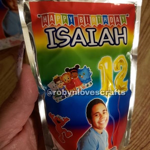Custom Capri Sun Labels Party Favors - Etsy