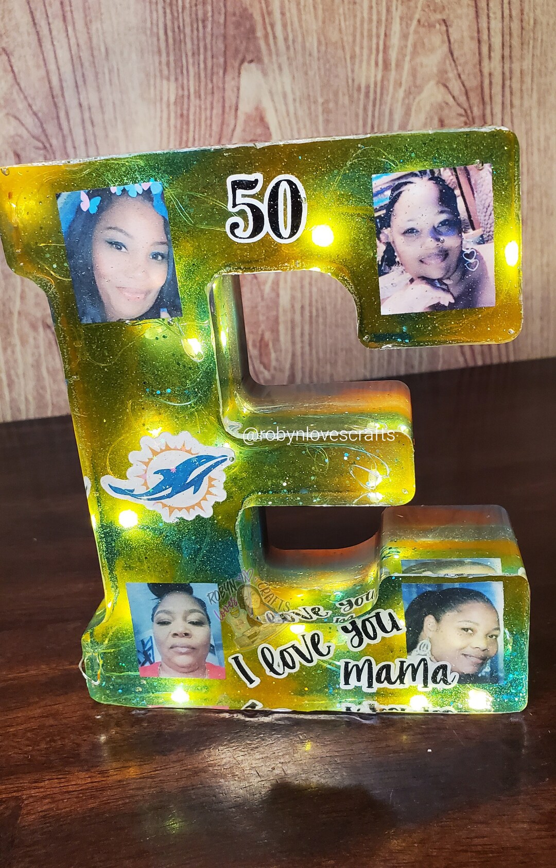 Resin Light up Alphabet Any Letter 7 - Etsy