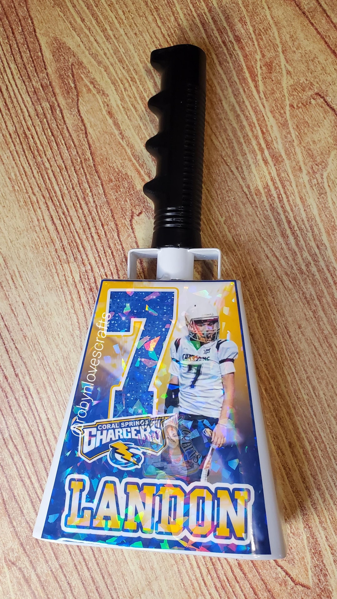 Custom Cowbell for Sports Events - Etsy