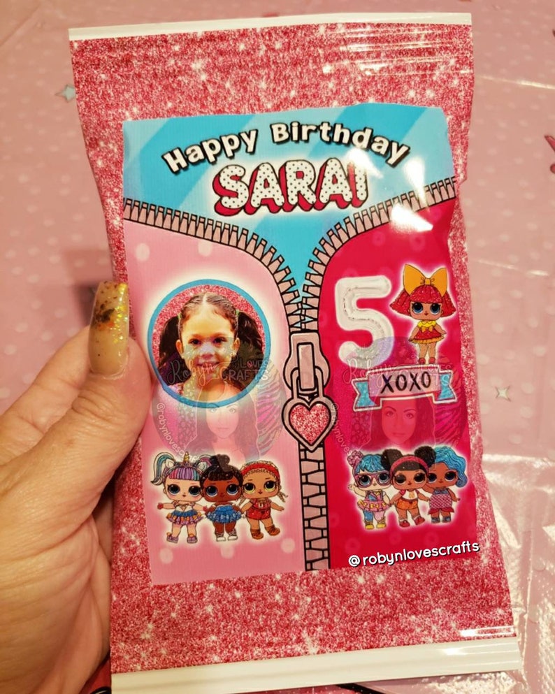 Custom Chip Bag Wrappers - Etsy