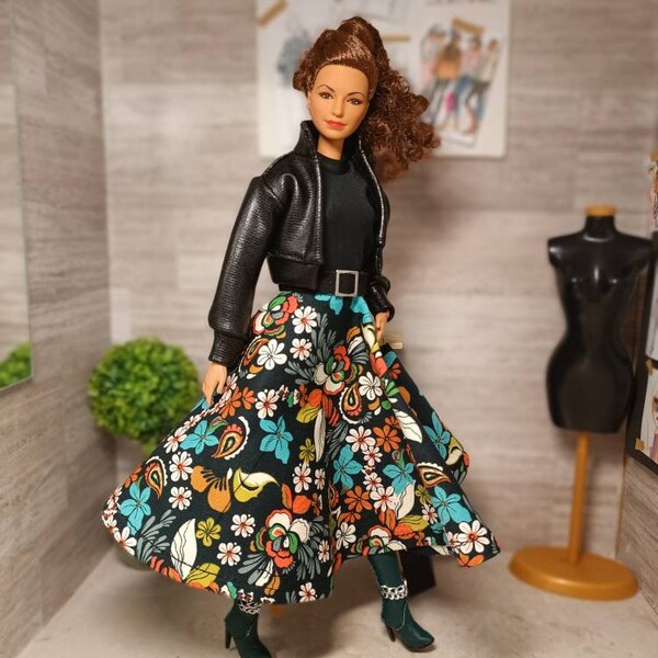 Barbie Leather Jacket - Etsy