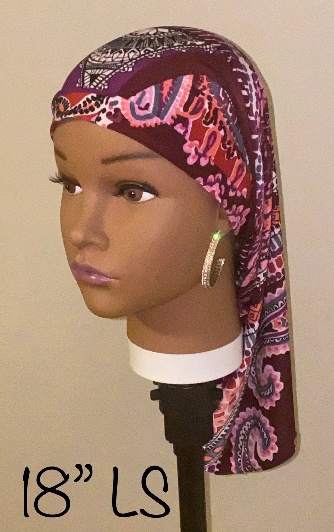 Open Bottom Loc Sock (single Layered) Elastic-free - Etsy