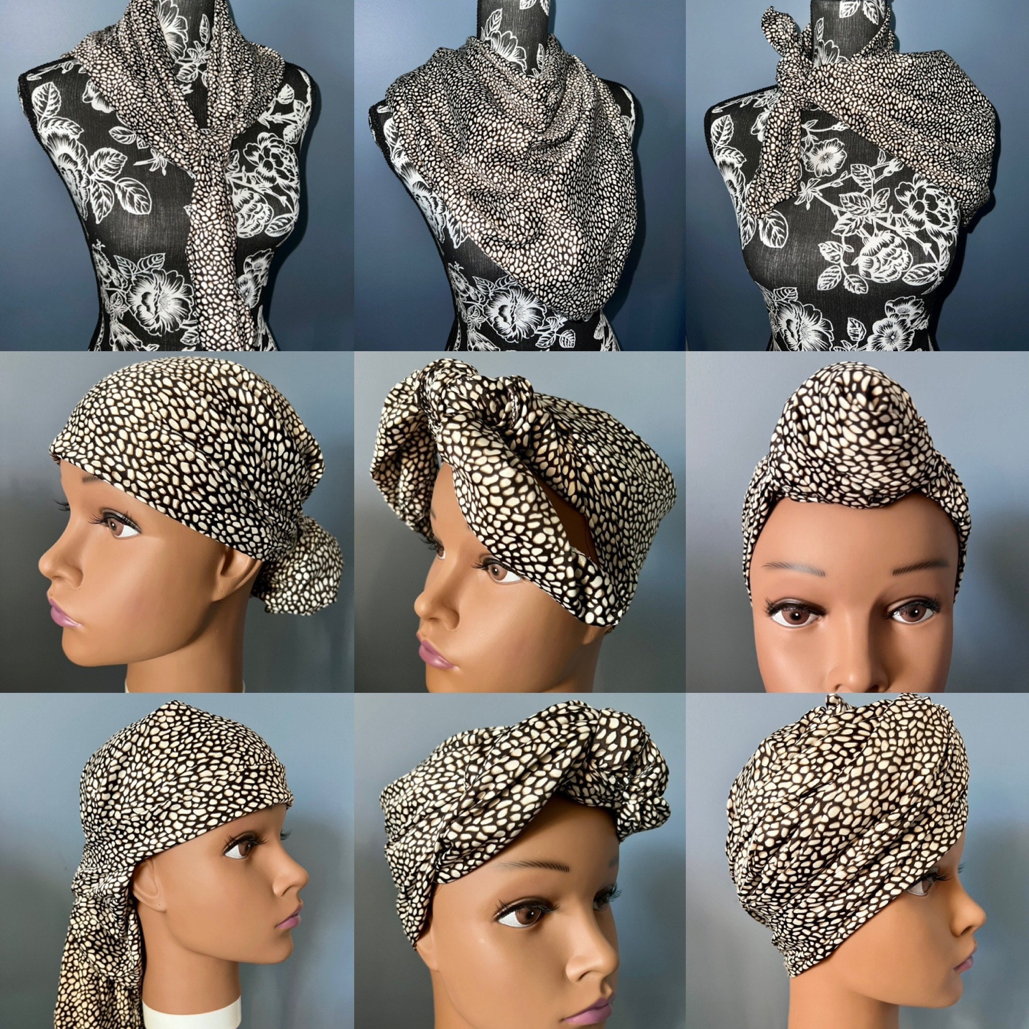 Double Satin Edge Control Wrap & Full Stretchy Satin or - Etsy