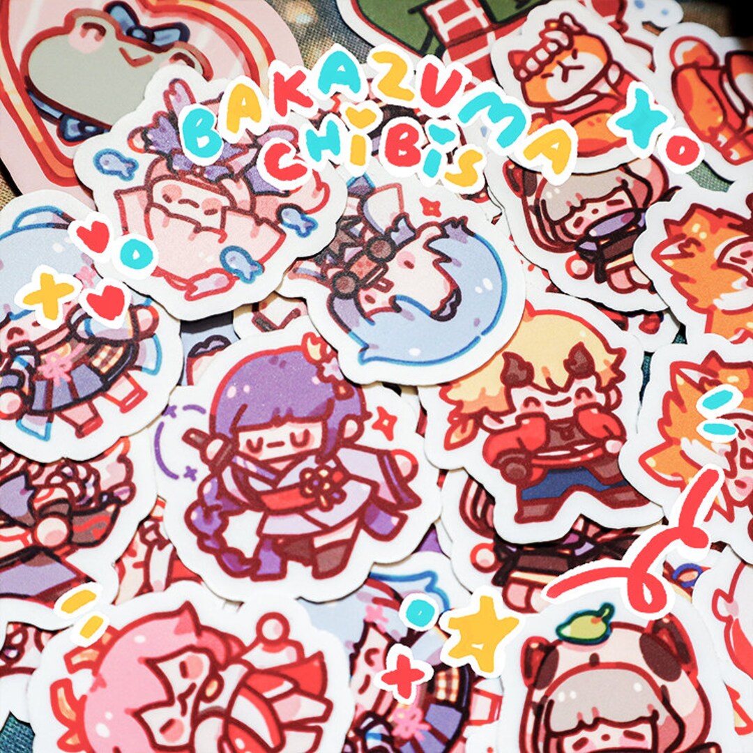 Inazuma Chibi Stickers - Etsy