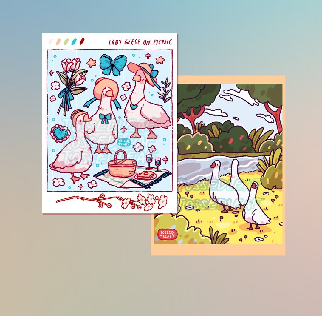 GEESE Bundle Prints - Etsy