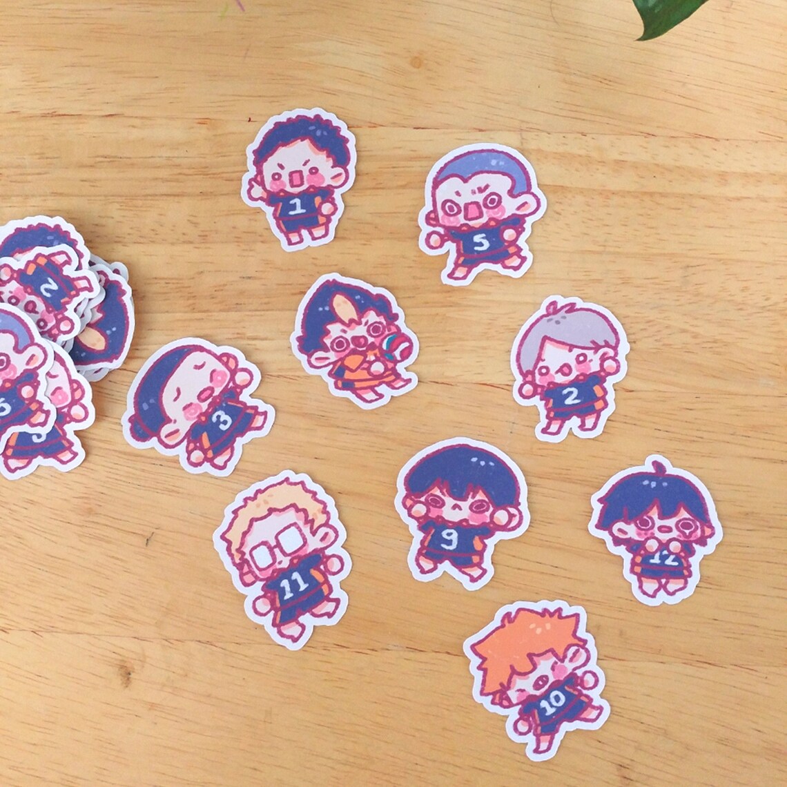 Volleyball Idiots Sticker Set | Etsy