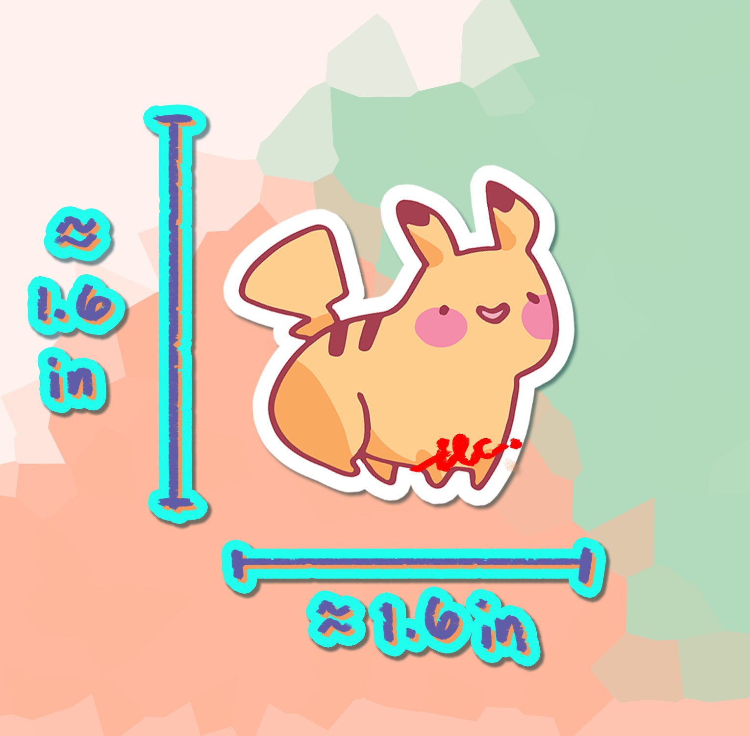 Derpy Pokemon sticker sets | Etsy