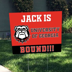 College Bound Gift College Bound Sign High School Graduation Sign ...