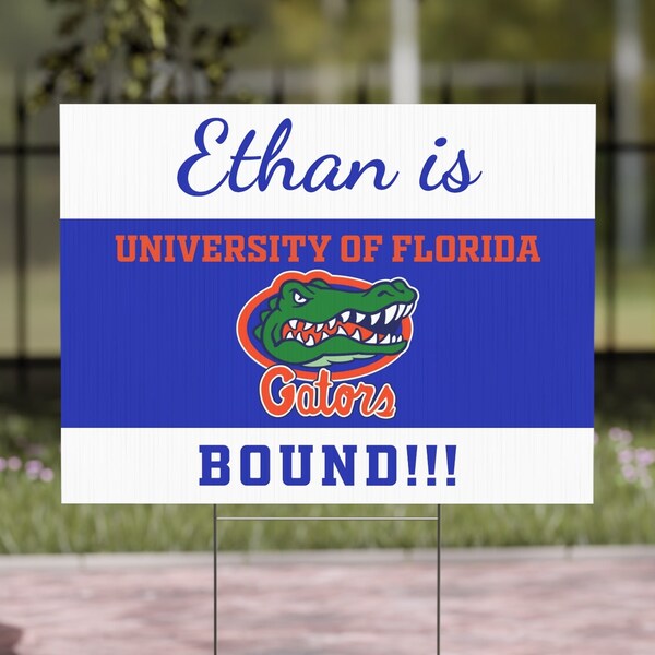 College Bound Yard Signs - Etsy