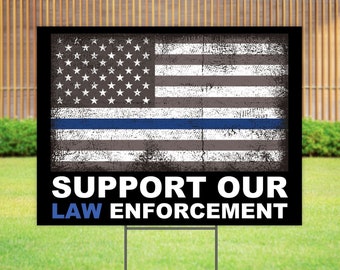 Law Enforcement Sign - Etsy