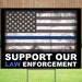 Support Our Law Enforcement Yard Sign With Stake, Blue Lives Matter ...
