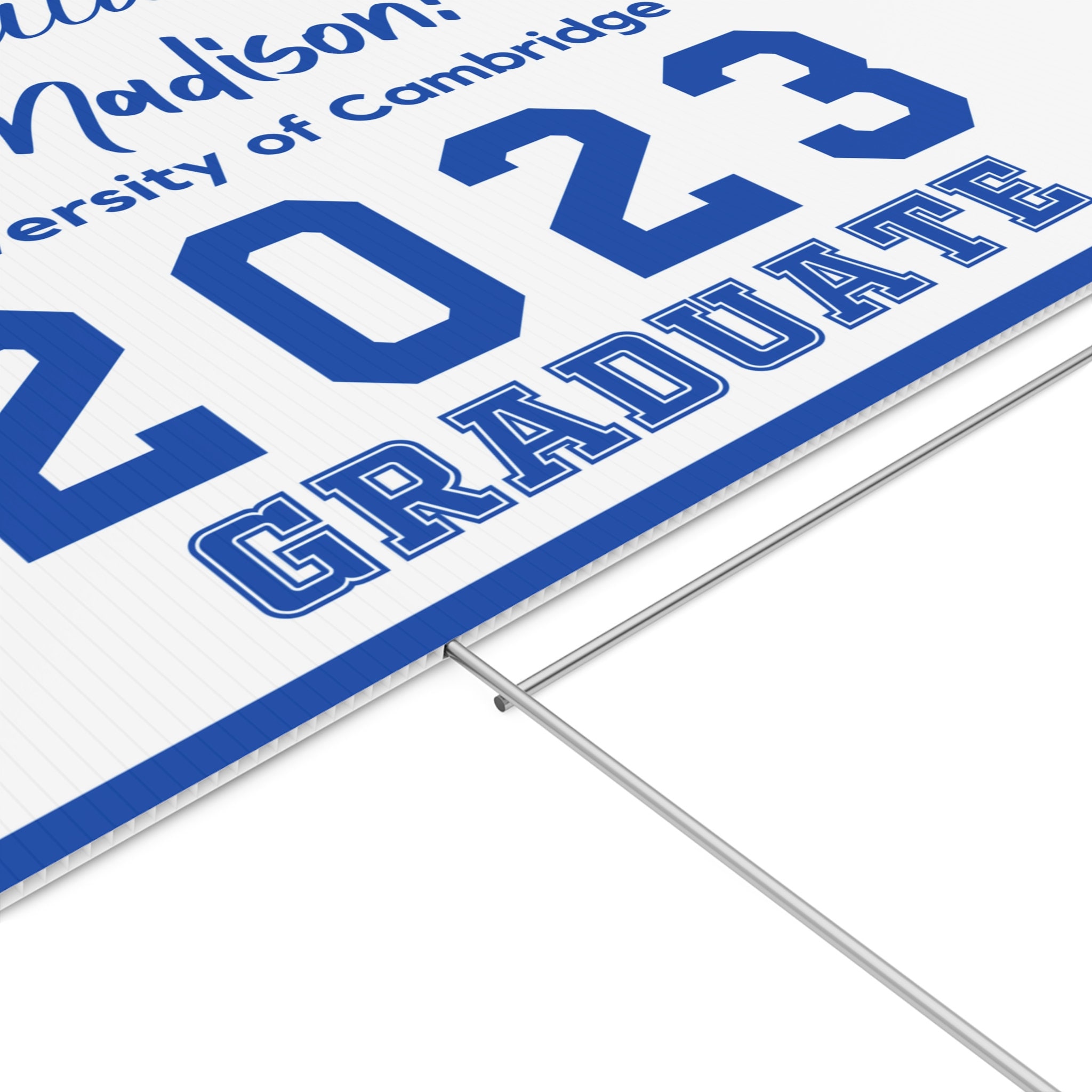 Graduation Senior Yard Sign Personalized Graduate Sign Class - Etsy