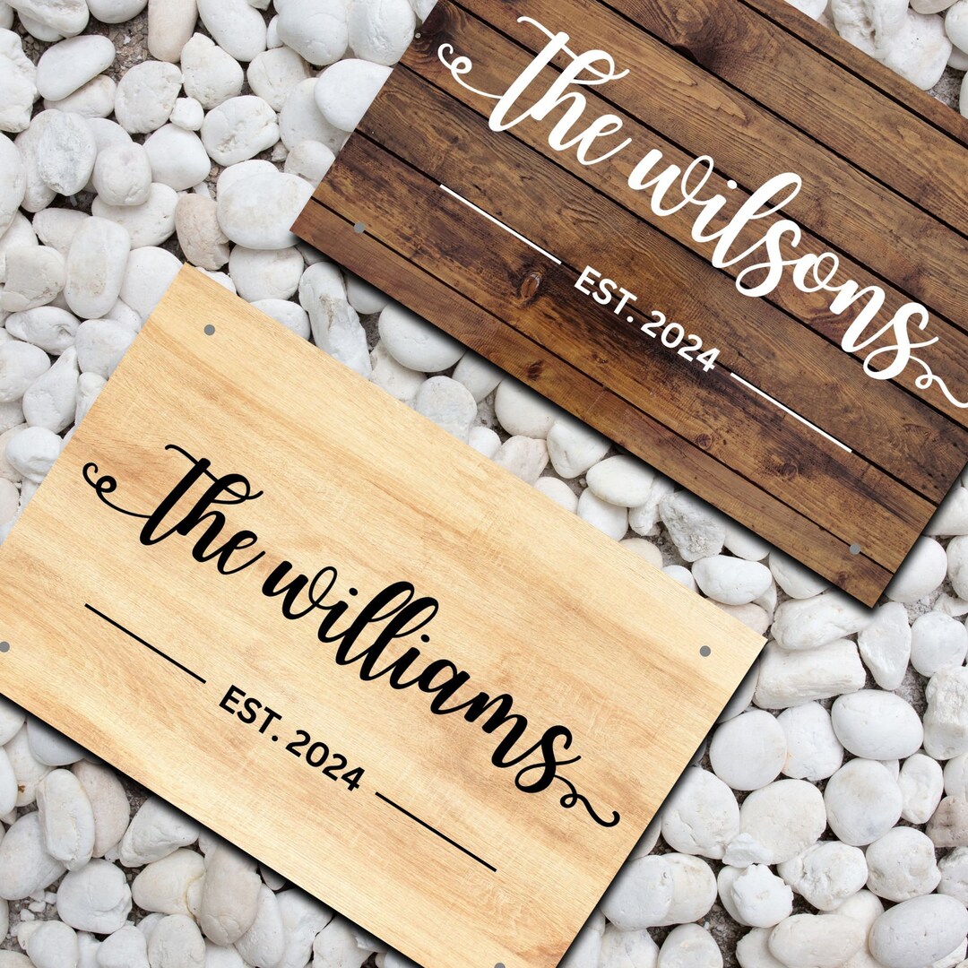 Wedding Gifts for Couple, Custom Wedding Signs, Housewarming Gift ...