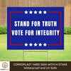 Vote to Make America Decent, Honorable and Kind Again Yard Sign With ...