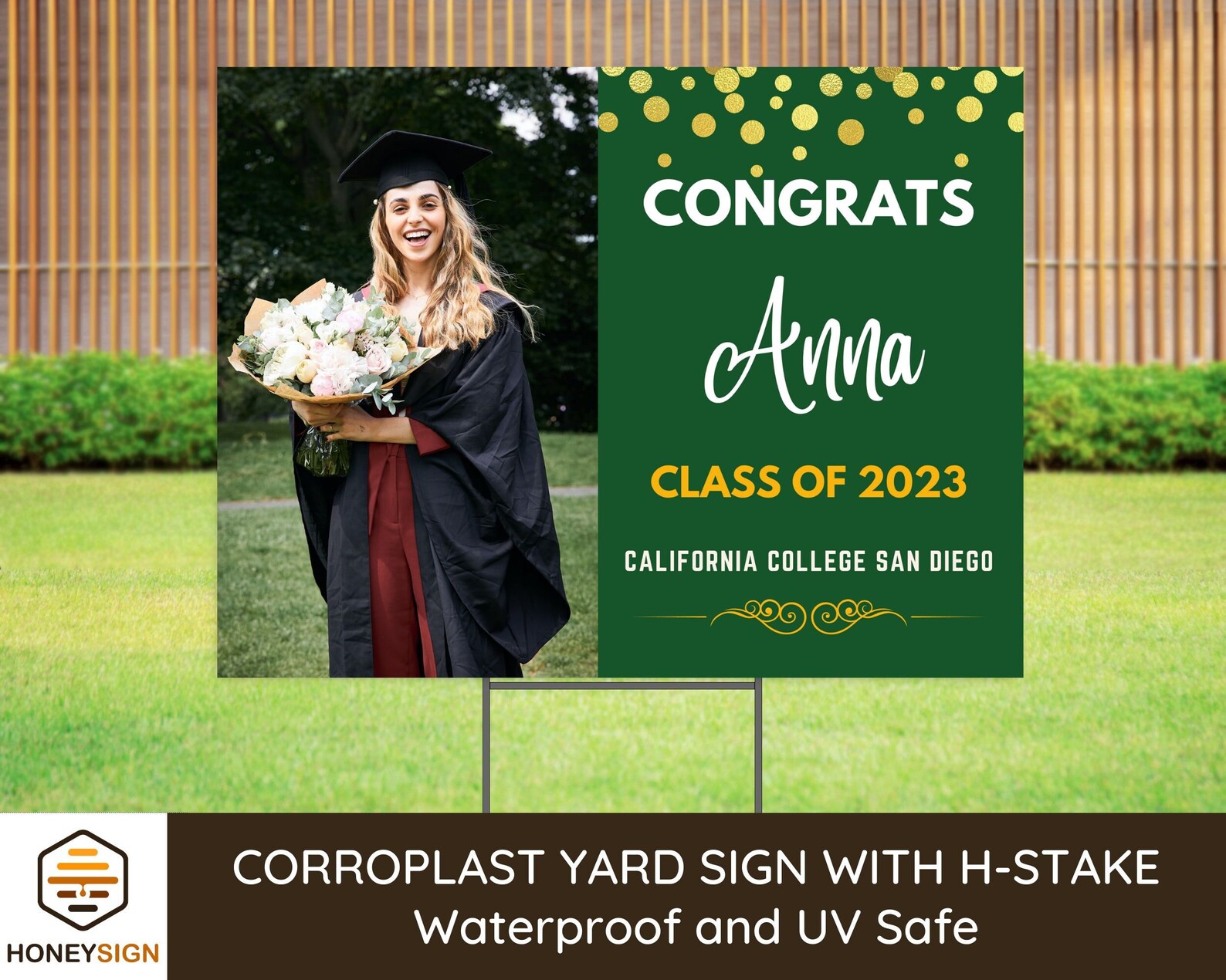 Graduation Yard Sign Graduation Party Decorations College - Etsy