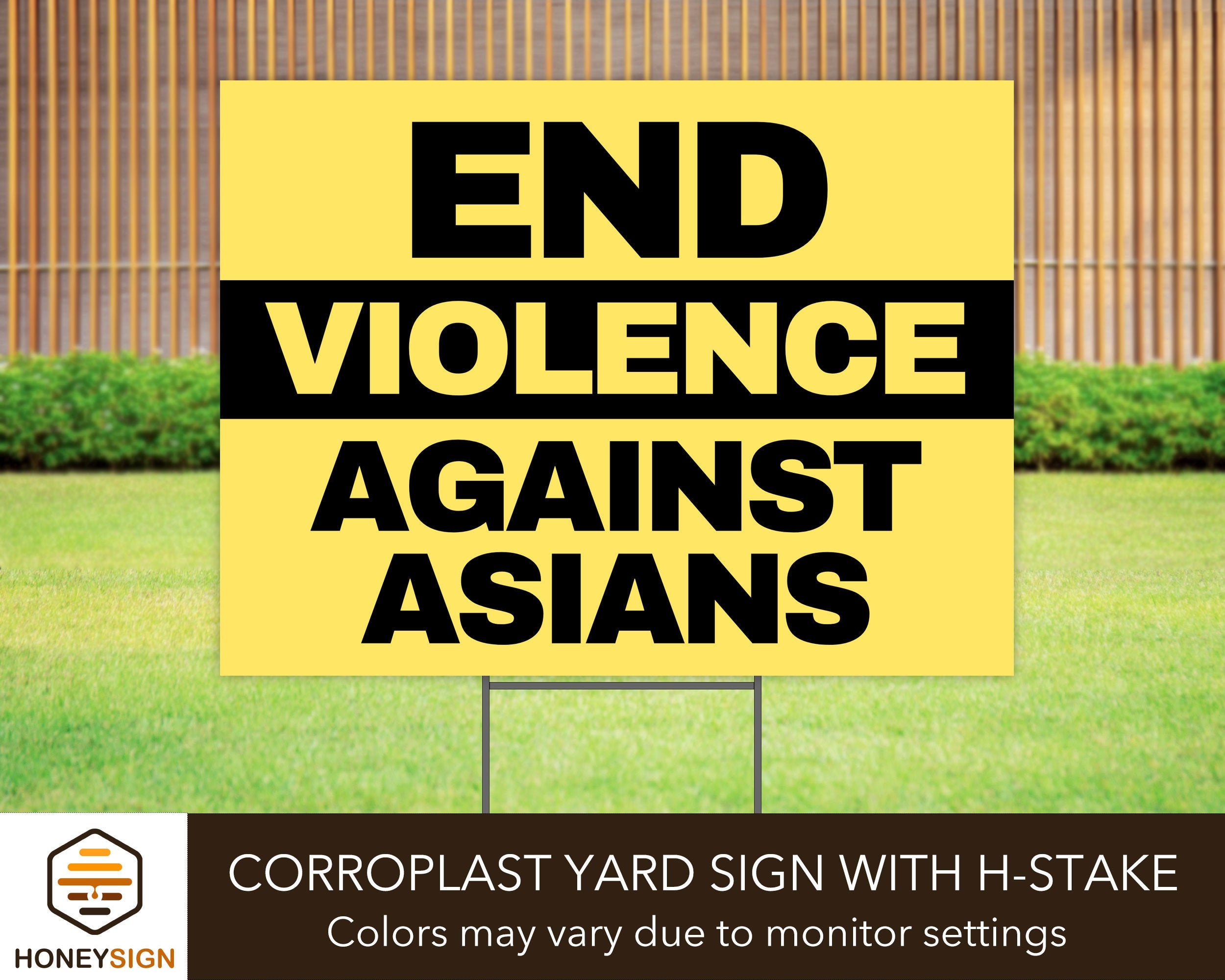 Stop The Violence Signs