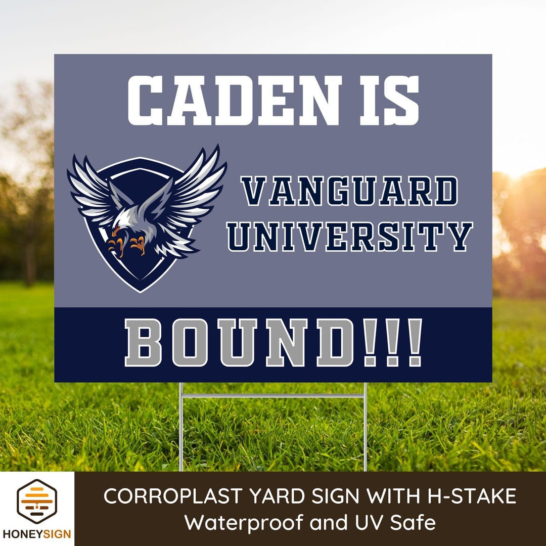 College Bound Gift College Bound Sign High School Graduation Sign ...