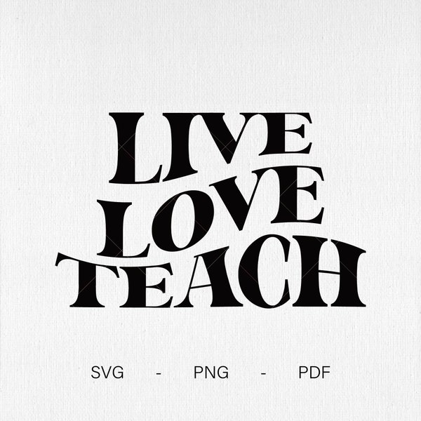 Live Love Teach - Etsy