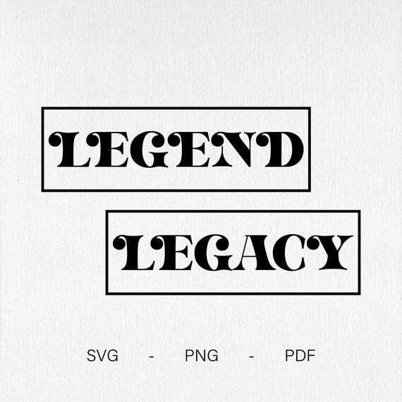Legend Legacy Svg Dad Life Svg Family Matching Shirt Svg - Etsy