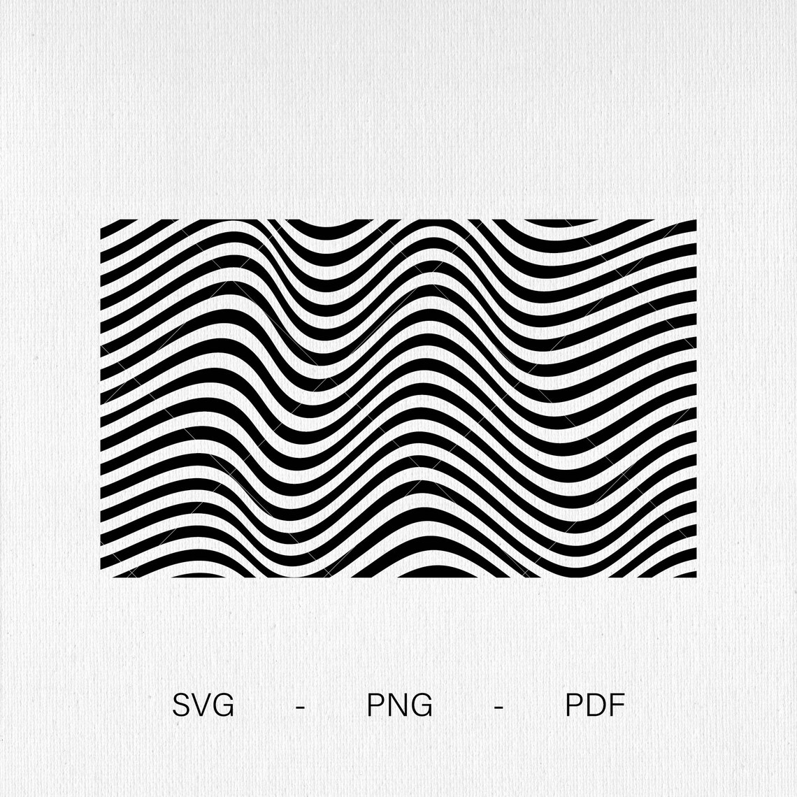 Wavy Line Svg Png Pdf | Etsy