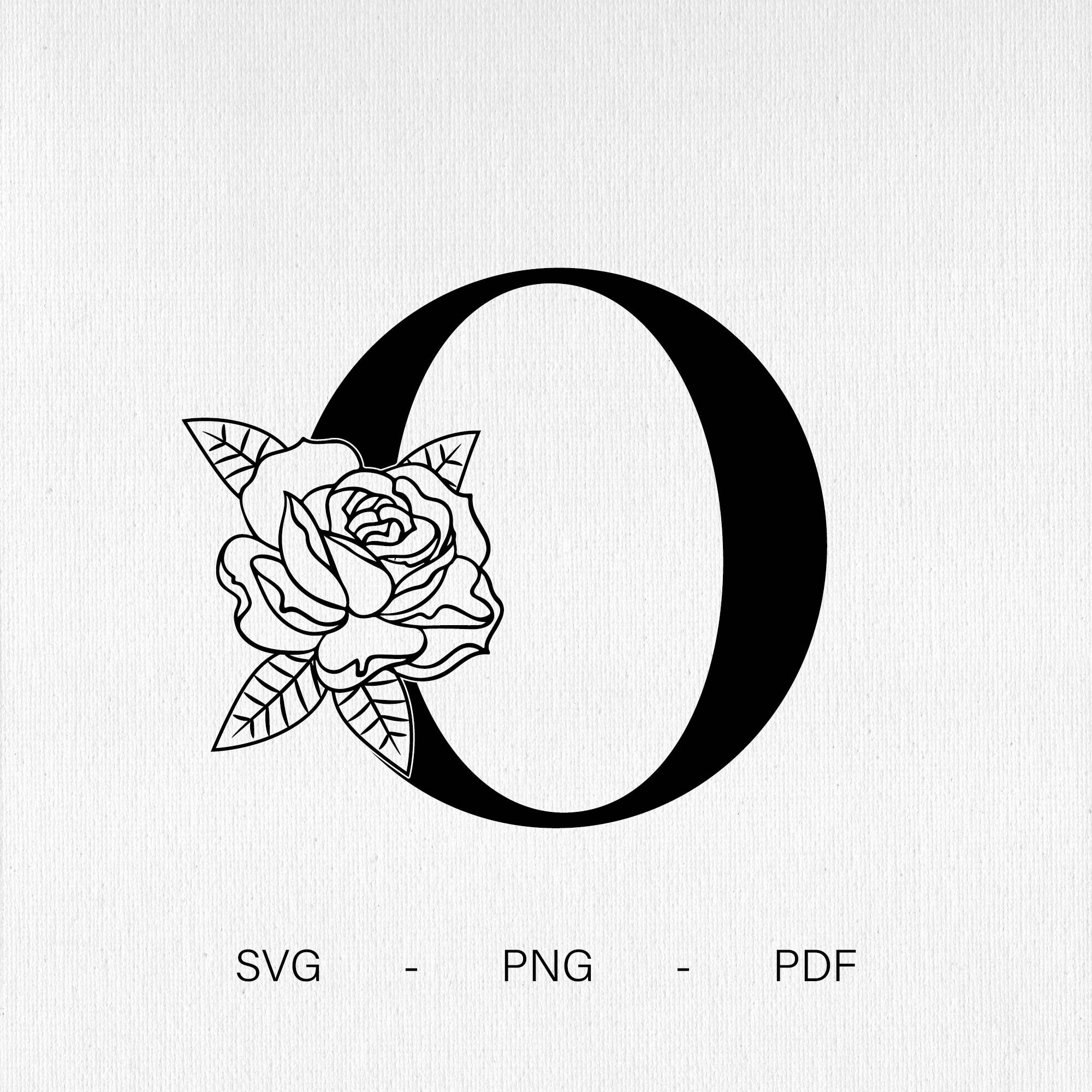 Floral Numbers Svg Png Pdf - Etsy
