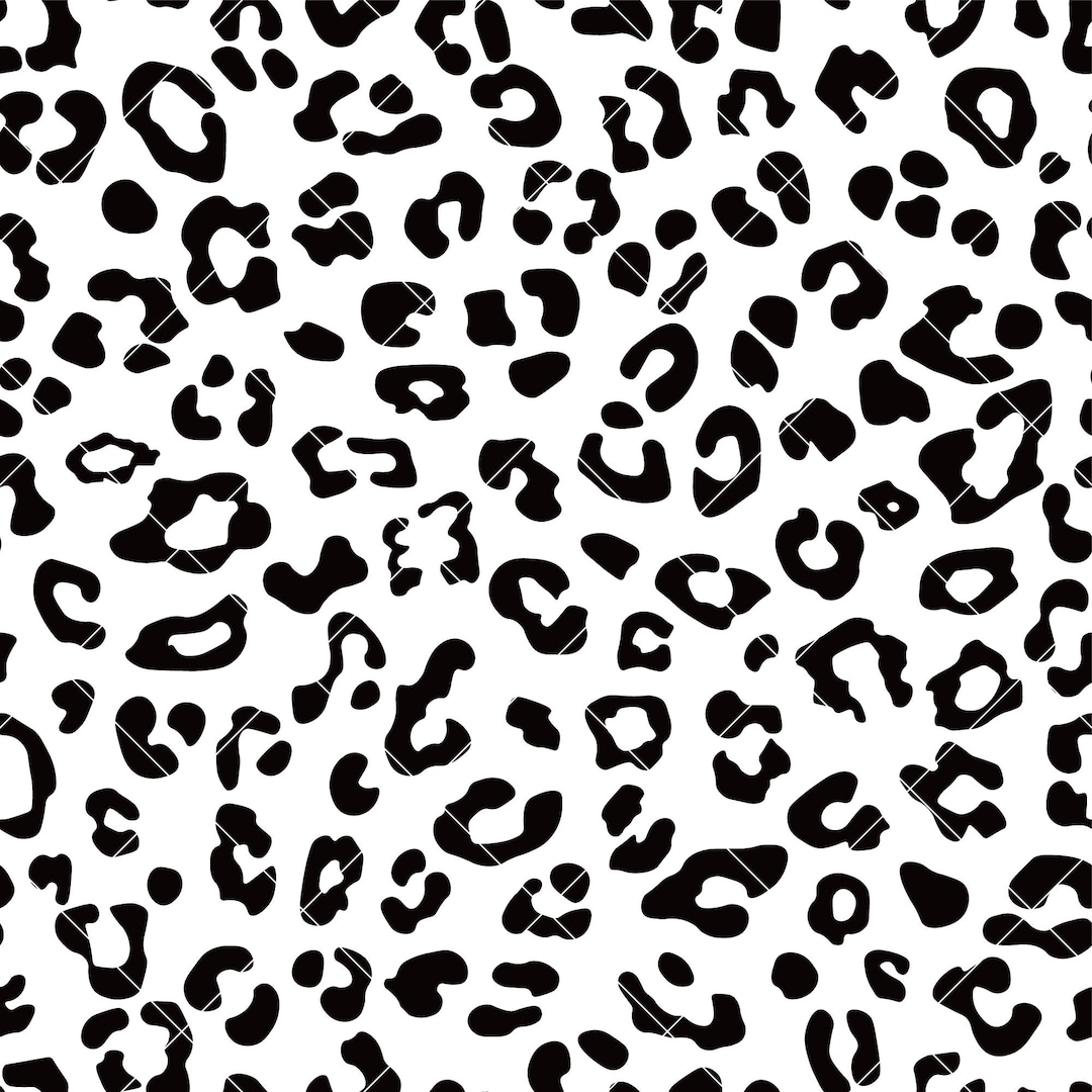 Leopard Seamless Pattern, Leopard Background, Animal Print Pattern, SVG ...
