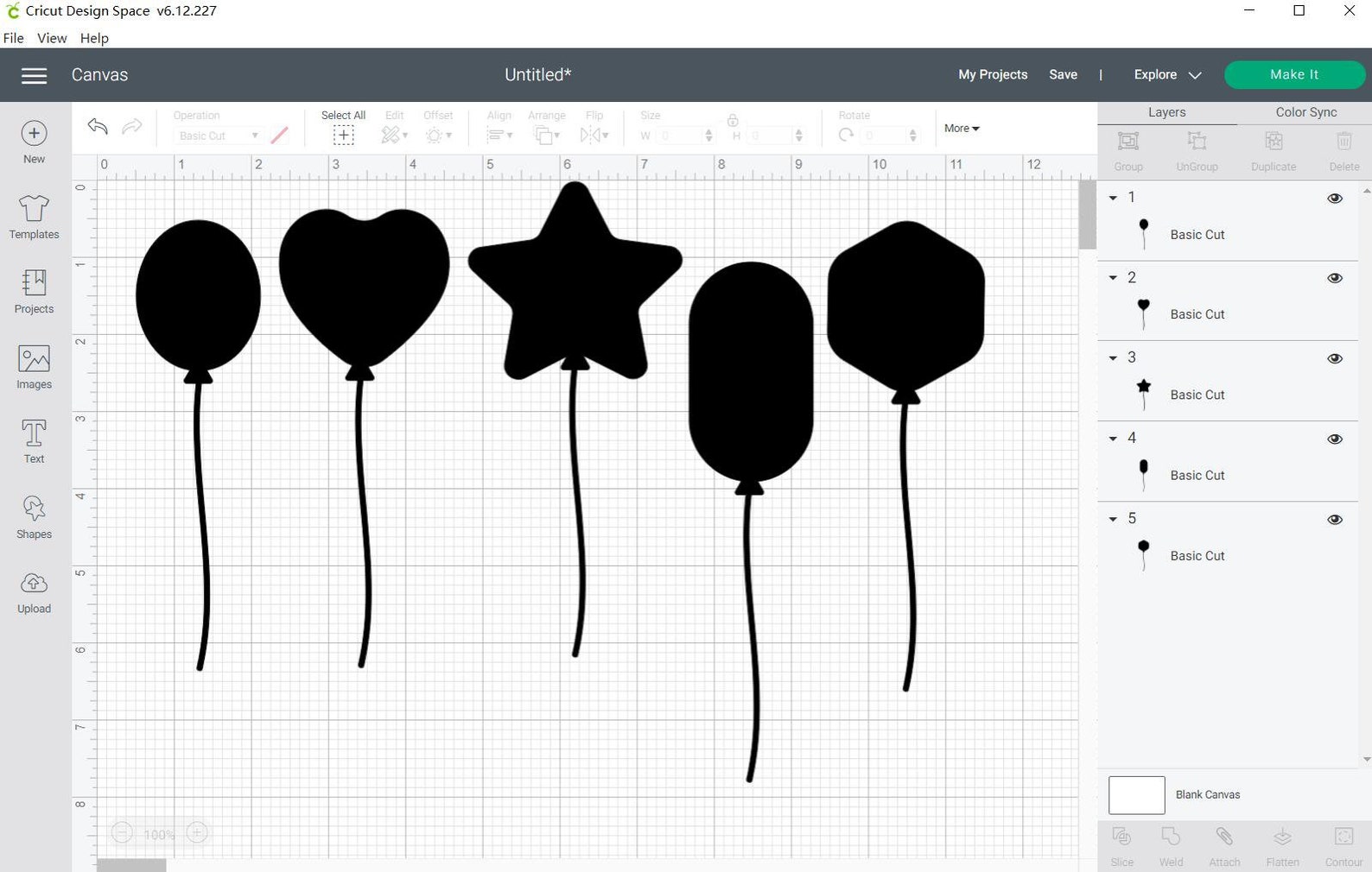 Balloon Svg Bundle Party Svg Cut File Birthday Clipart Png - Etsy