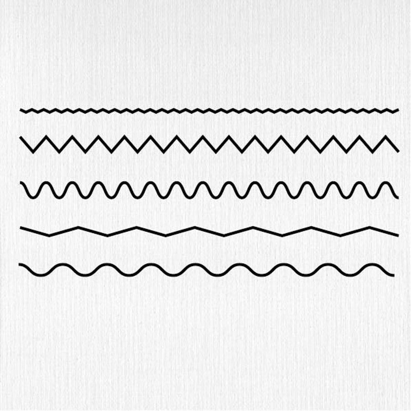 Wave Line Drawing - Etsy