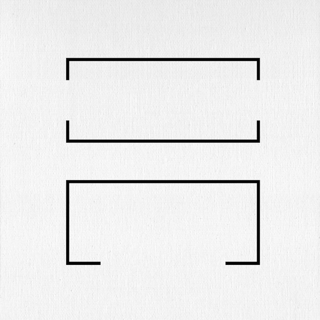 Split Rectangle Svg, Frame Svg, Border Svg, Png,pdf - Etsy
